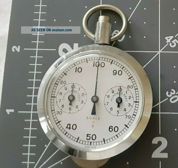 Vintage Alvin No. 1114 Map Curve Measure/Drafting Tool 1/8 " Scale ...