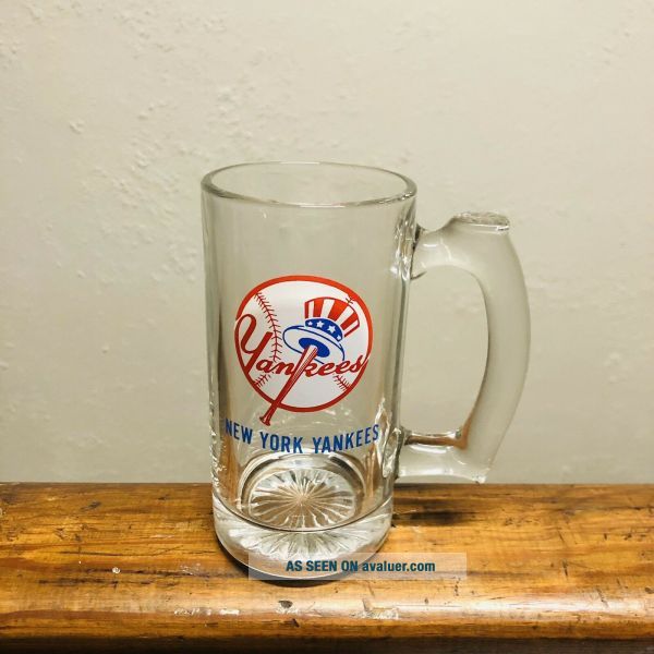 York Yankees MLB Vintage Beer Mug Glass | #44222426