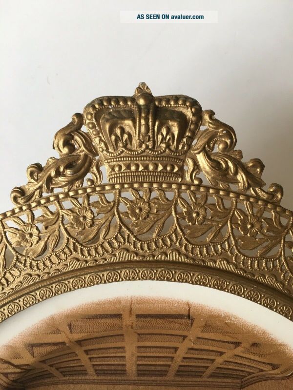 Vintage " The Last Supper " Plate With Wall Hanging Crowned Metal Frame ...