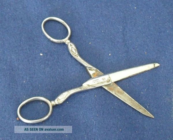 Antique Vintage Sewing Scissors Germany MAGNA Wilbert Cutlery Co ...