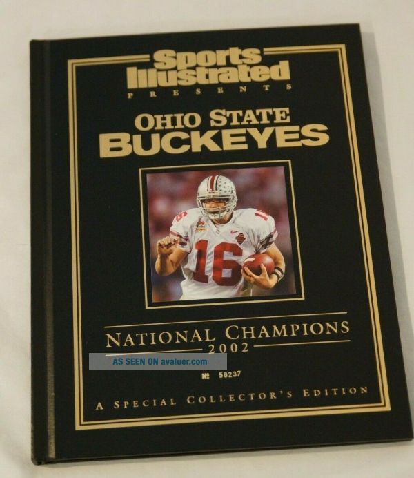 Sports Illustrated Ohio State Buckeyes National Champions 2002 Hardback ...