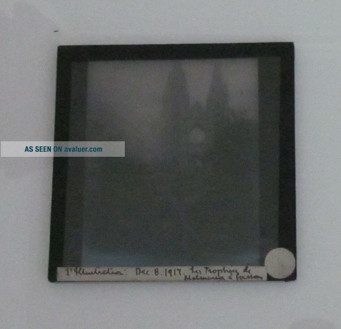 Glass Magic Lantern Slide FRENCH TRIUMPH - ARTILLERY WW1 PHOTO WORLD ...
