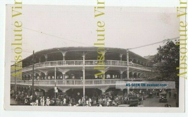 OLD CHINESE PHOTOGRAPH HONGKEW MARKET SHANGHAI CHINA VINTAGE 1930S ...