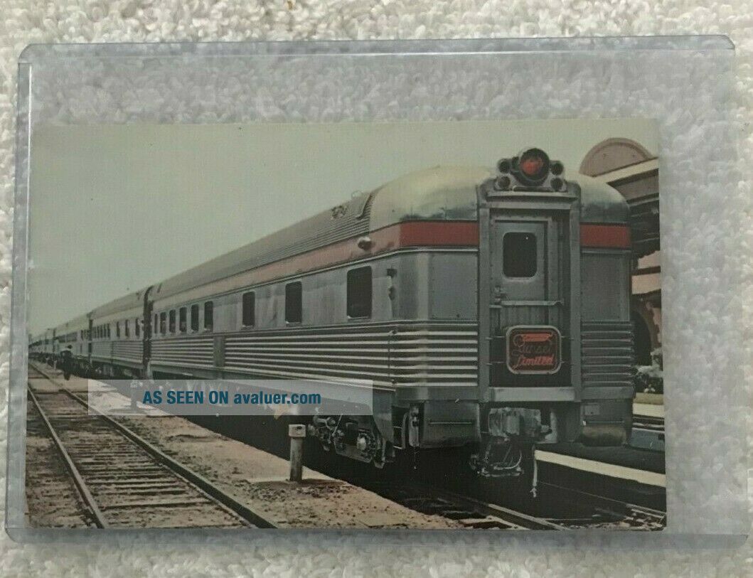 Vintage Southern Pacific Railroad Sunset Route Sunset Limited Train ...