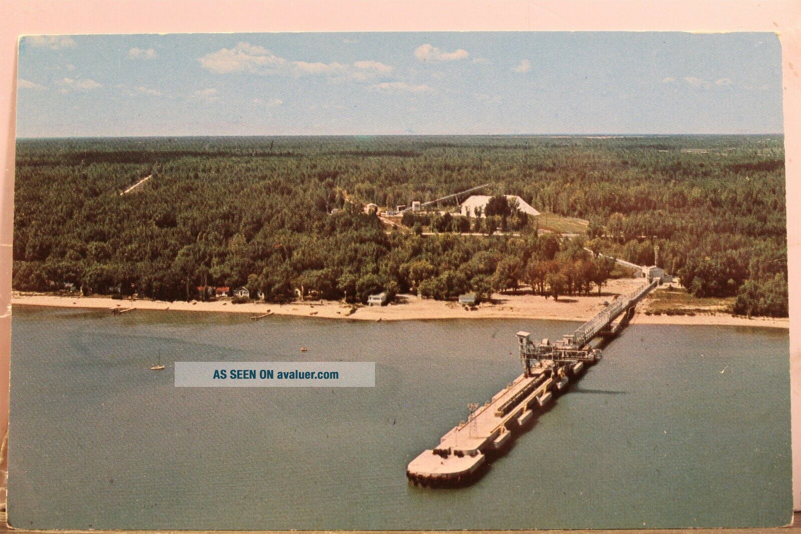 Michigan MI Alabaster US Gypsum Co Postcard Old Vintage Card View ...