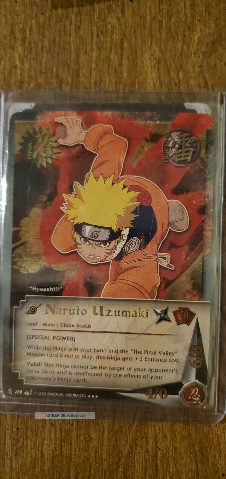 Naruto Uzumaki[Special Power] Battle Of Destiny N - 288 Rare 1st ...