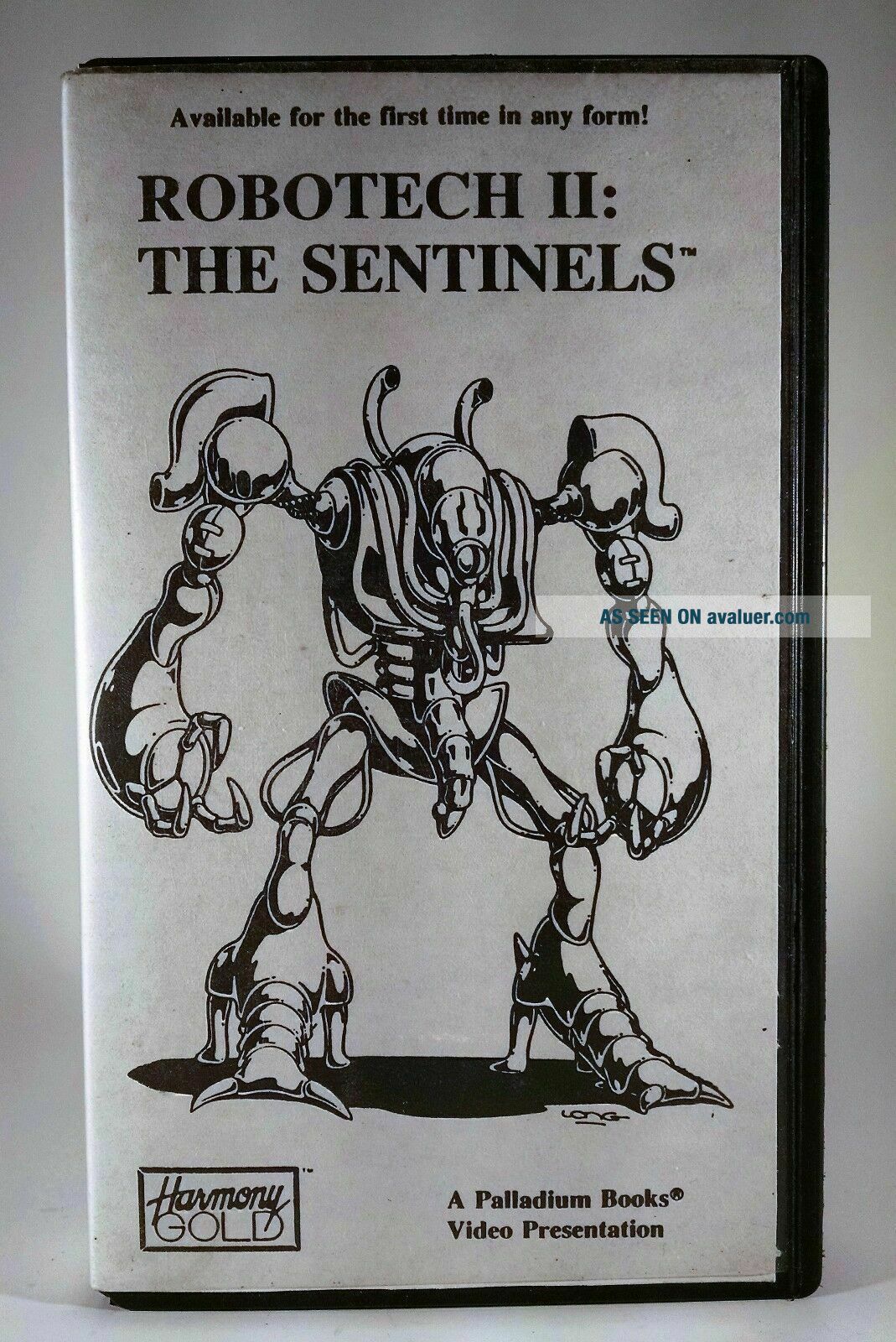 Robotech II The Sentinels VHS Tape 1987 Rare Lost Episodes VCR Anime ...