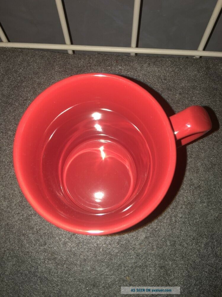 Ferrari World Abu Dhabi Rare Red Logo Oversized Mug | #56376066