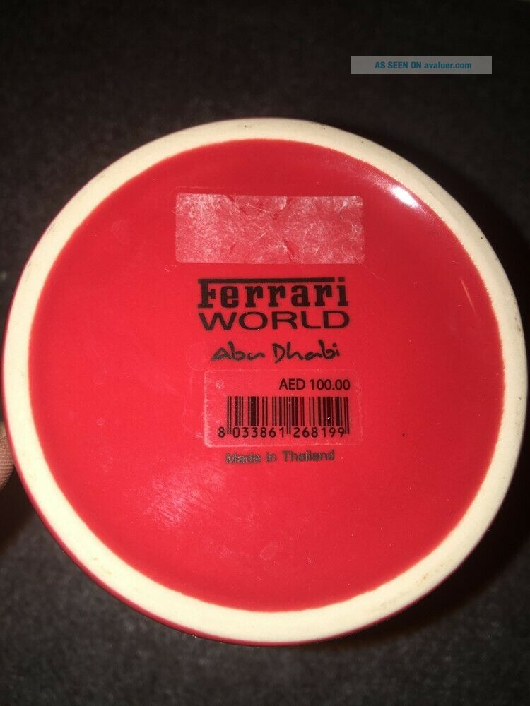 Ferrari World Abu Dhabi Rare Red Logo Oversized Mug | #56376066