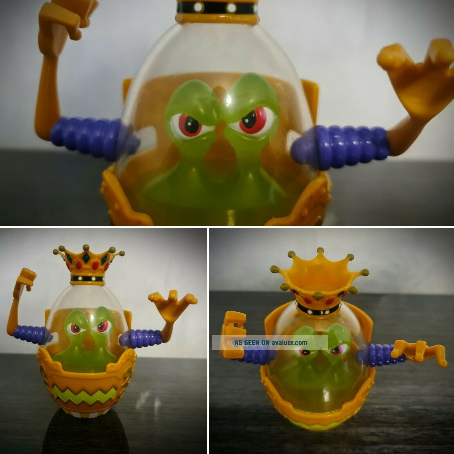 RARE Jimmy Neutron YOKIAN KING Action Figure MATTEL 2001 Nickelodeon ...