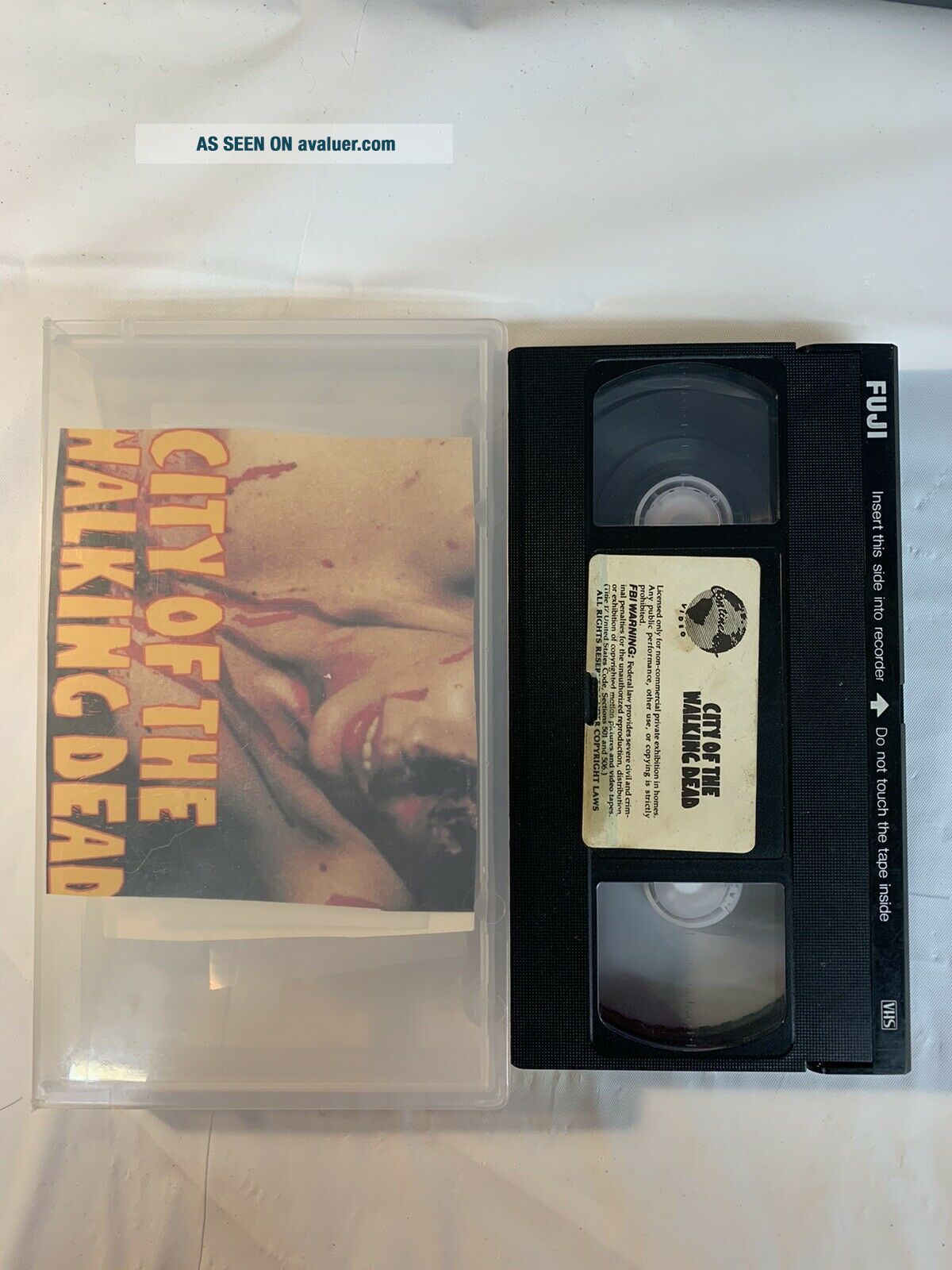 City Of The Walking Dead VHS Rare 1980 Horror Gore | #56388546