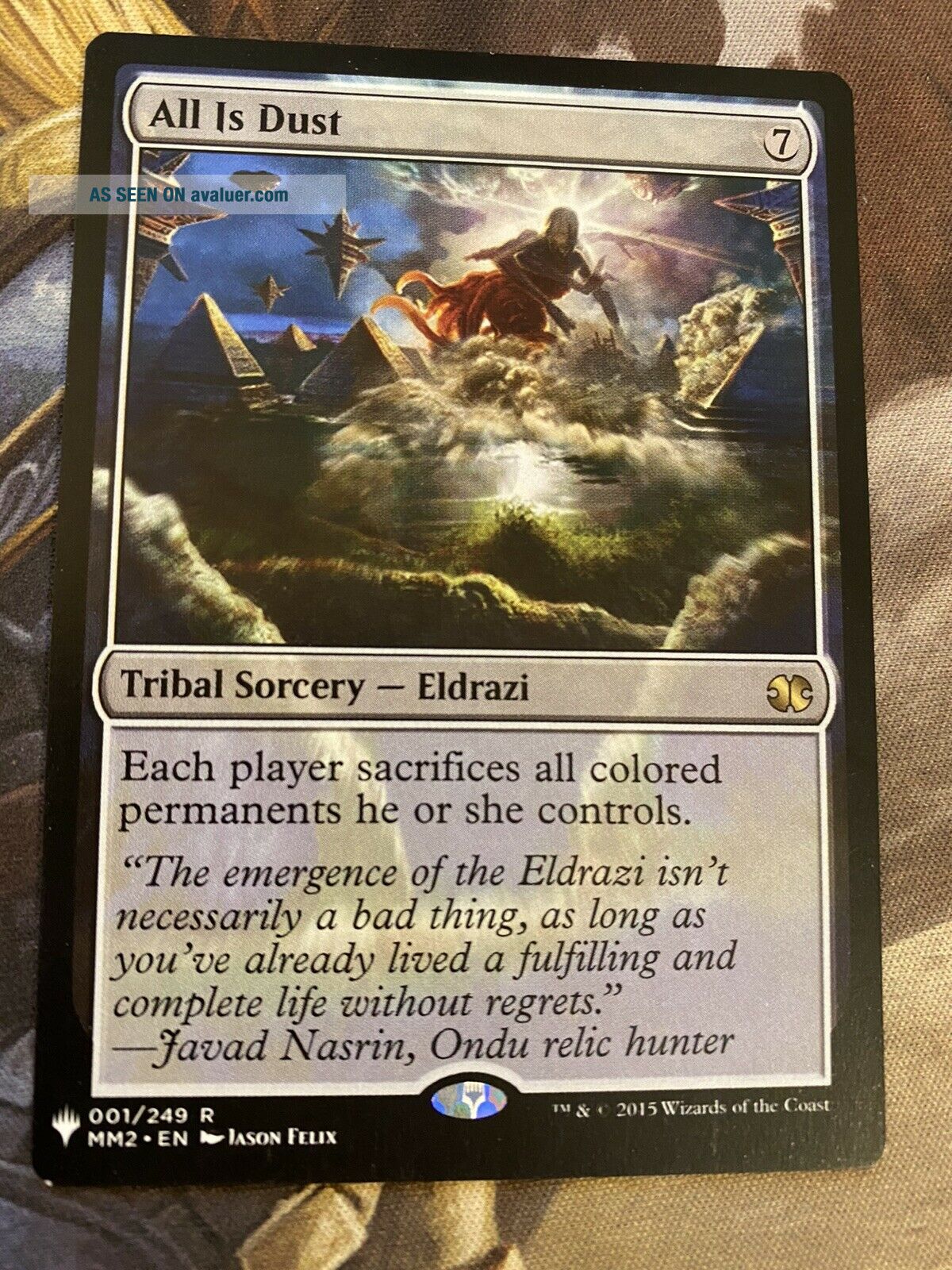 All Is Dust Mystery Booster MTG Magic The Gathering English LP | #56396855