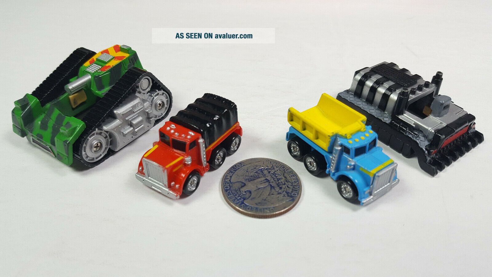 Terror Tank Green Rammin Rig Highway Warriors Galoob Micro Machines ...