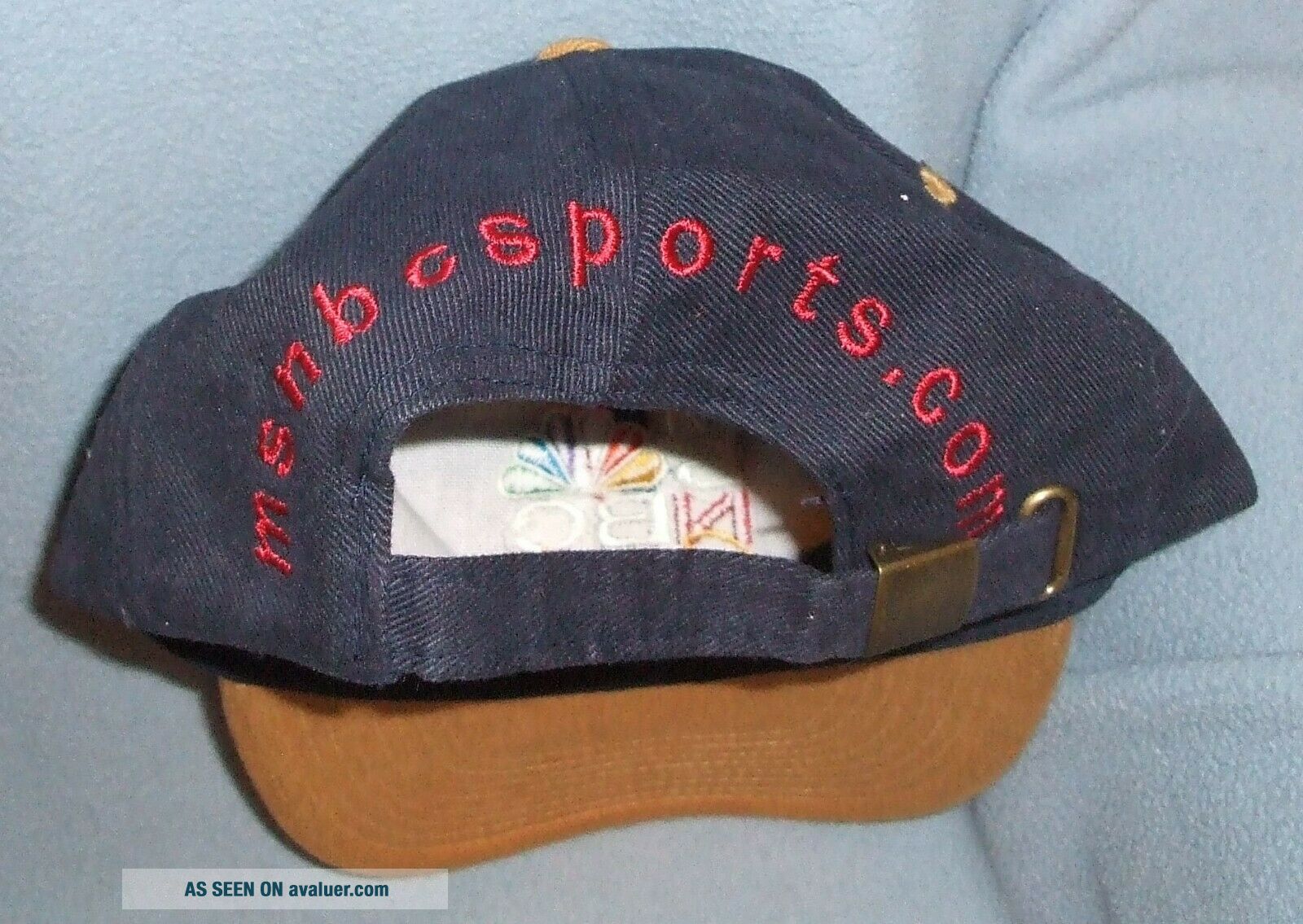 Rare MSNBC Sports Baseball Hat Cap - NBC Sports Strapback Adjustable ...
