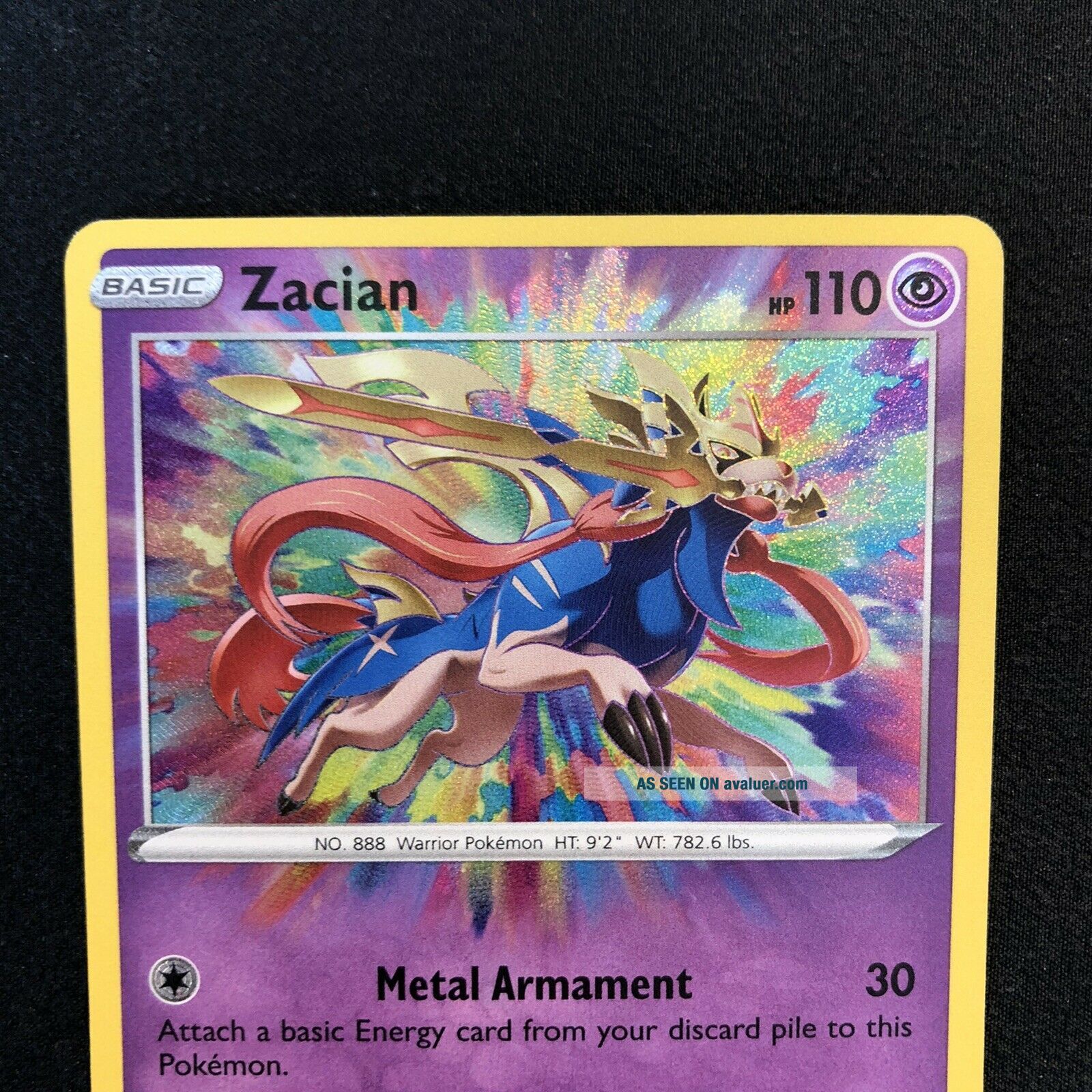 Pokemon Vivid Voltage Zacian 82/185 Rare NM/M | #56480703