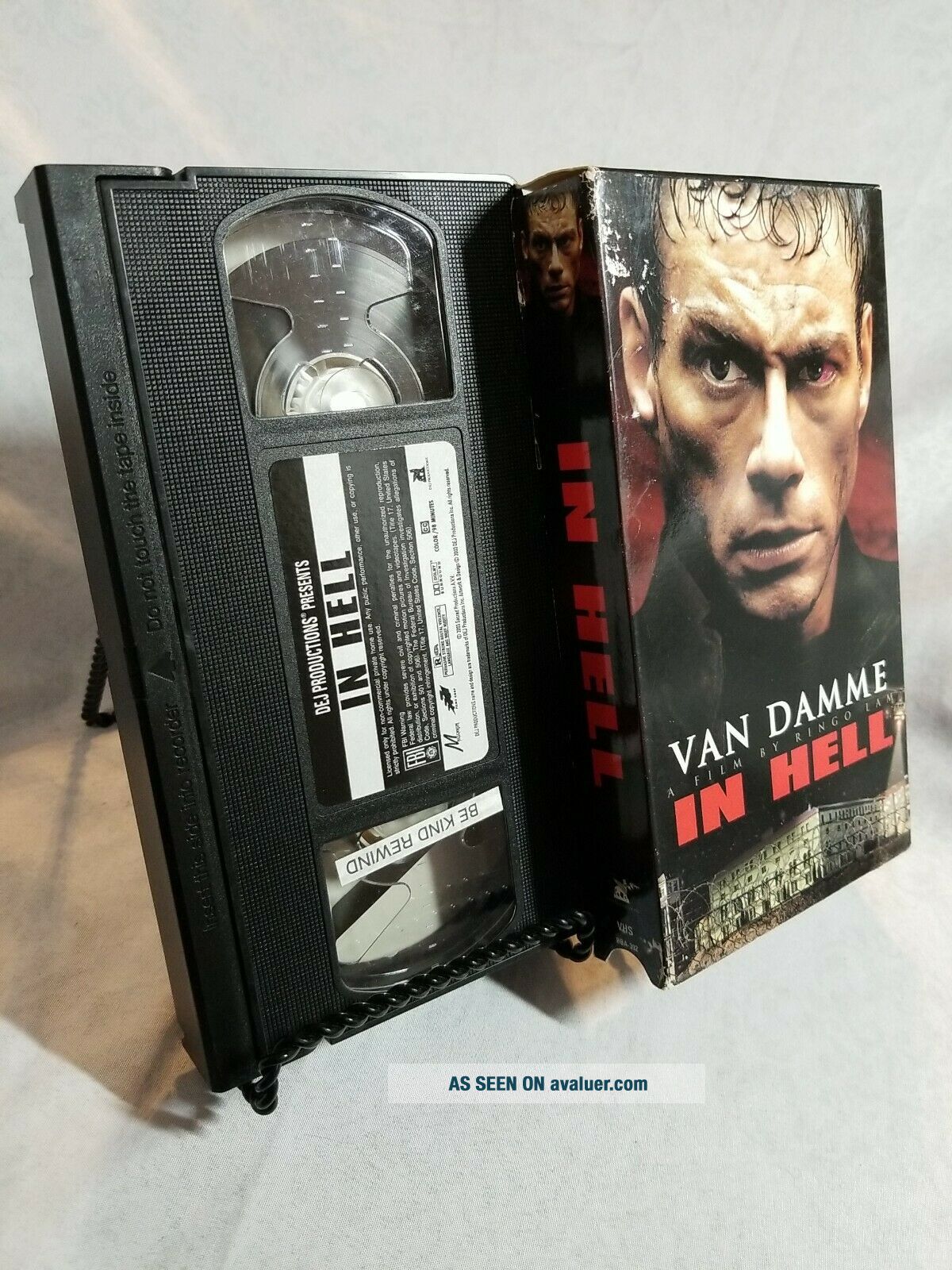 In Hell (Rare VHS, 2003) Jean Claude Van Damme - Survival Prison Action ...