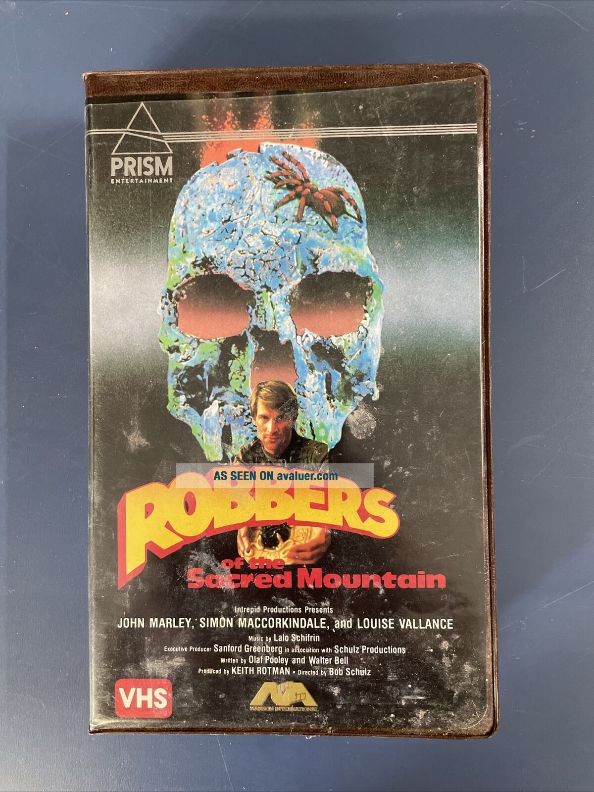 Robbers Of The Sacred Mountain Vhs Clamshell Prism Video Rare OOP ...