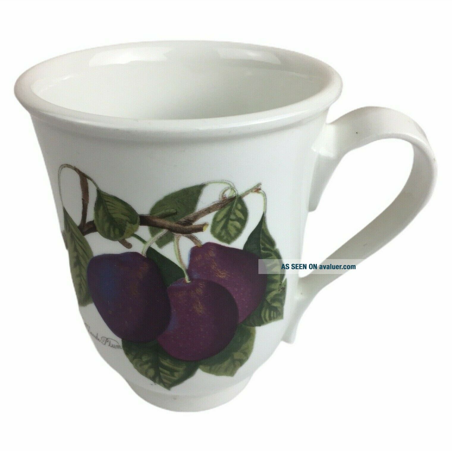 Portmeirion POMONA Grimwoods Royal George Mug England The REINE Claude ...