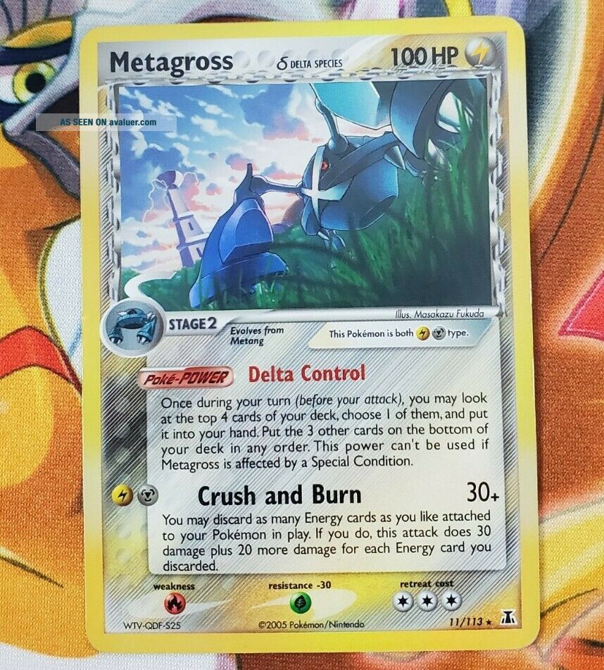 Metagross 11/113 Holo Rare EX Delta Species Pokemon Card | #56558605