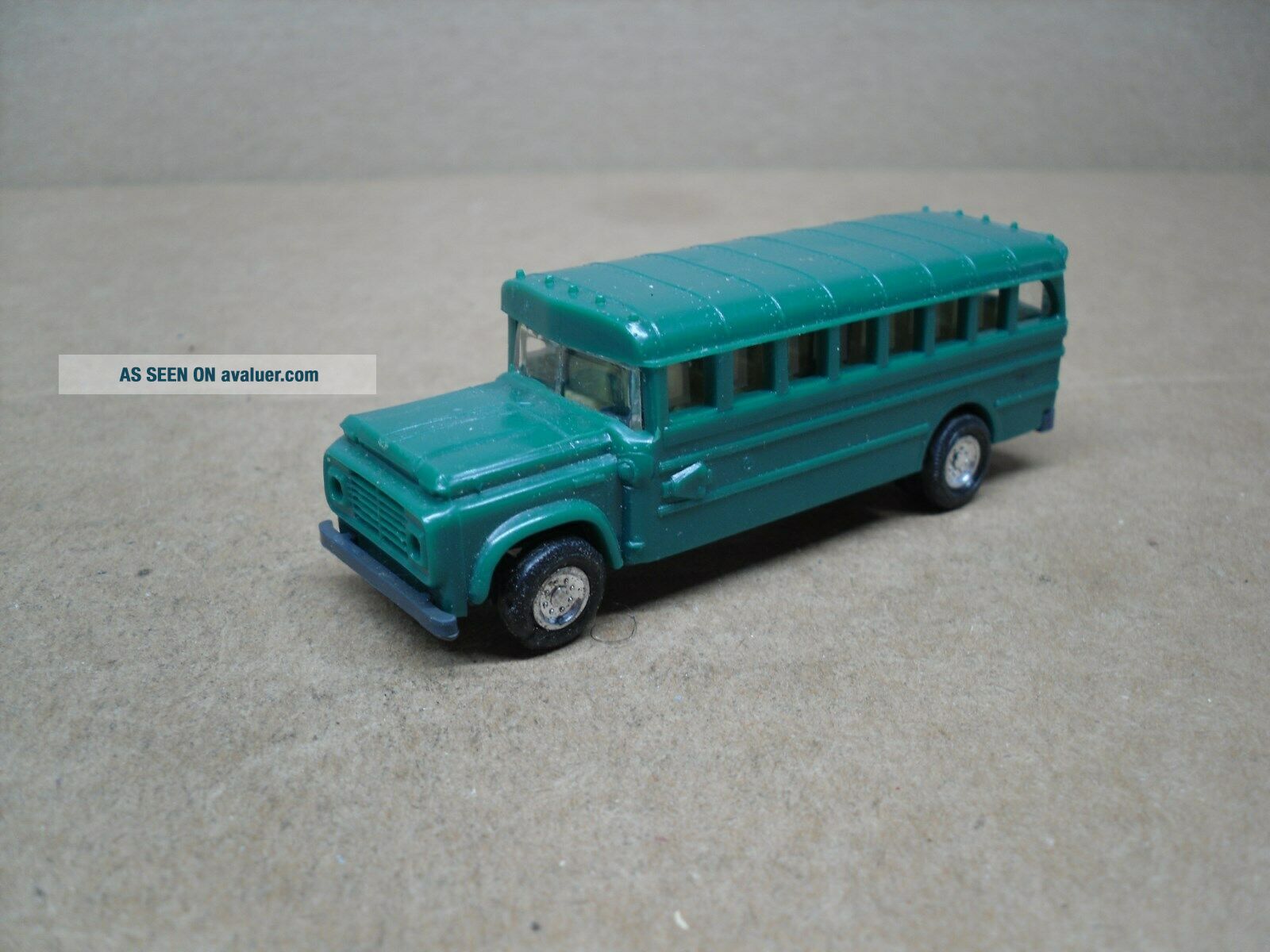 RARE The LINDBERG Line ' Mini - Lindy ' 23 Dark Green SCHOOL BUS In HO ...