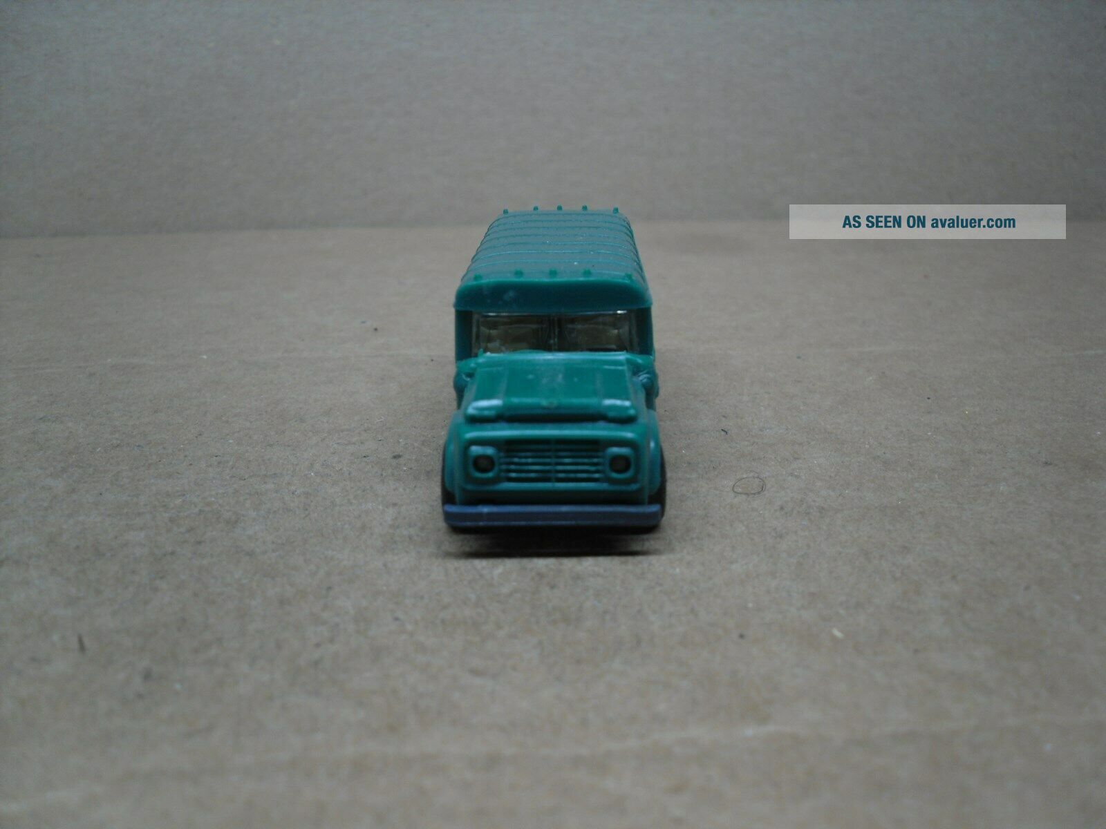 RARE The LINDBERG Line ' Mini - Lindy ' 23 Dark Green SCHOOL BUS In HO ...
