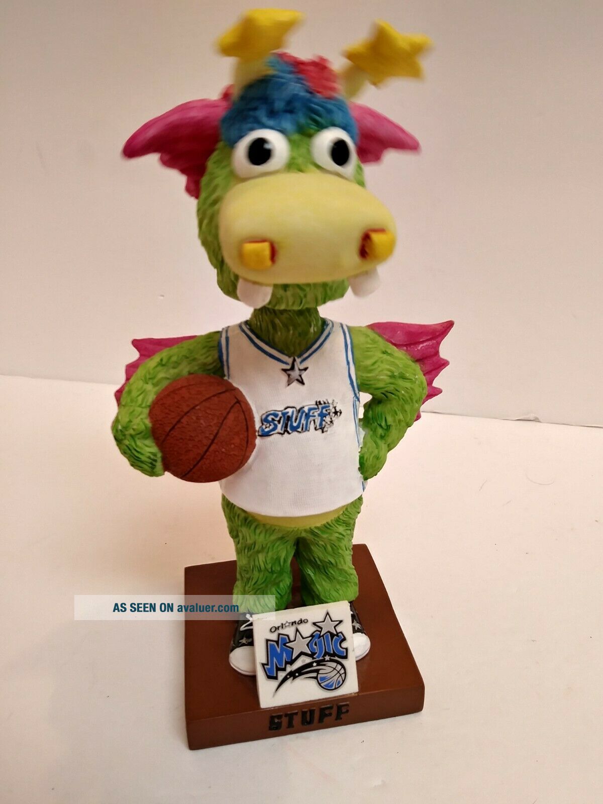 Orlando Magic “Stuff The Magic Dragon” Rare 2004 SGA Mascot Bobblehead ...