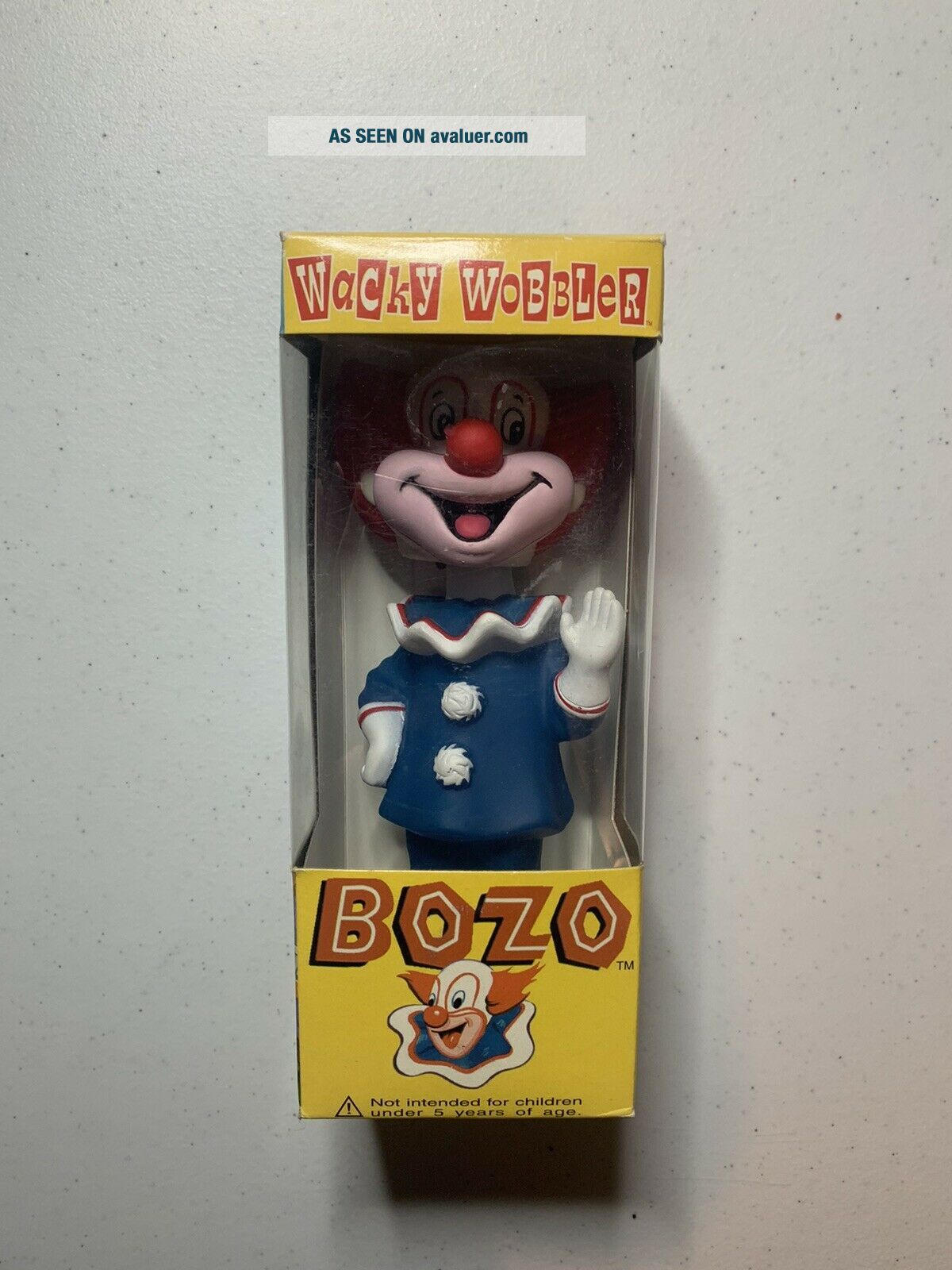 2001 Funko Wacky Wobbler Bozo The Clown Bobblehead Rare Funny | #56594978