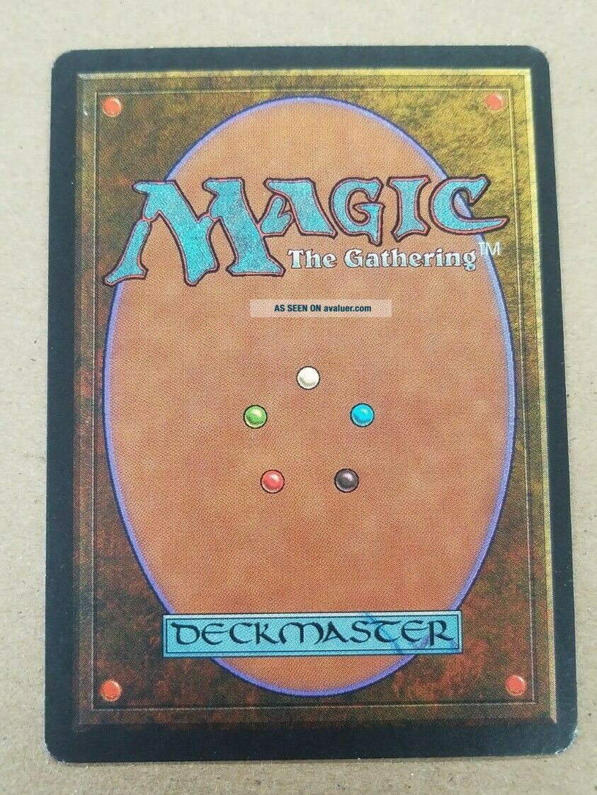 UNPLAYED SIGNED MTG Volcanic Eruption Revised Edition M/NM DOUGLAS ...