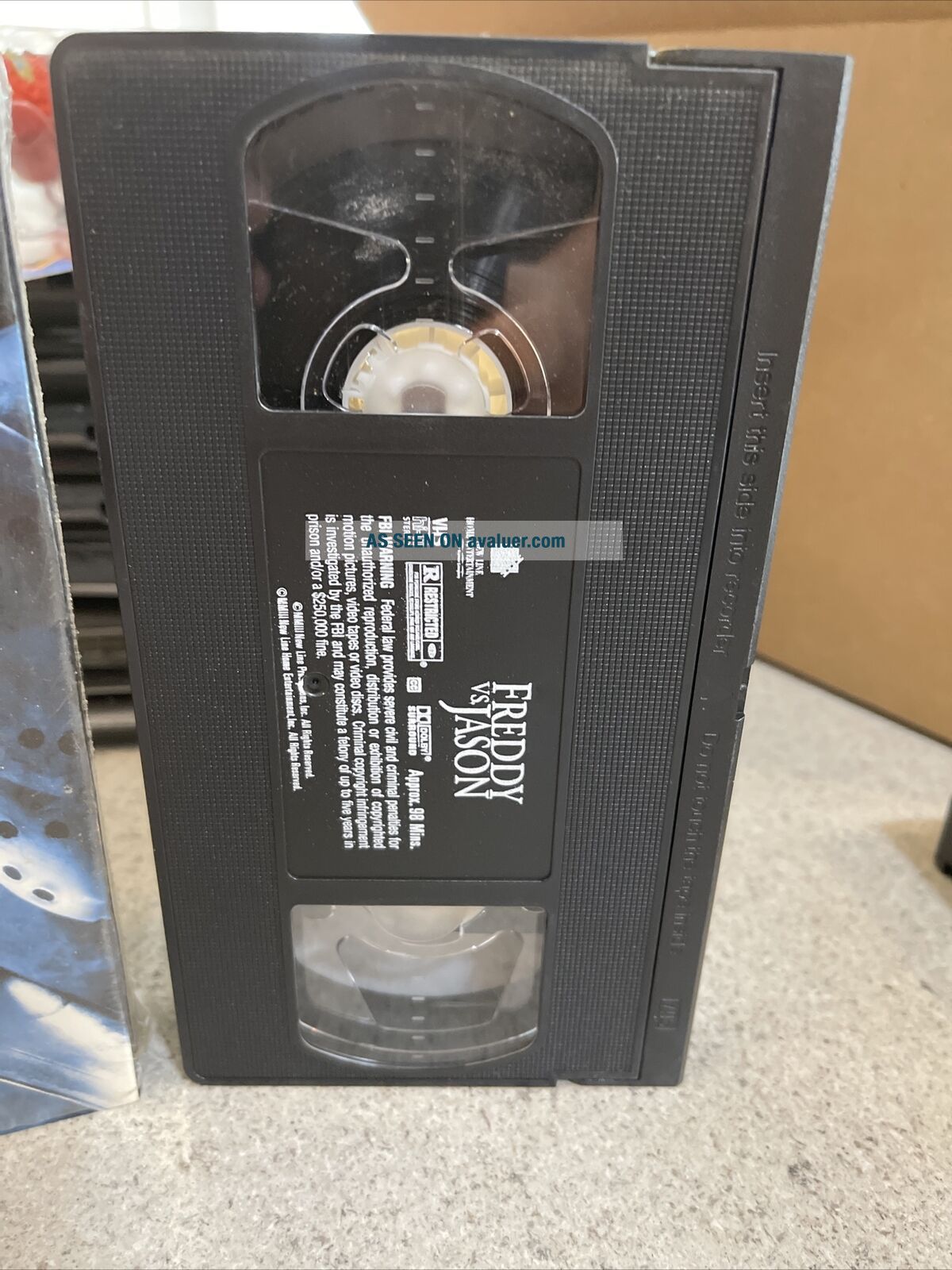 Rare Freddy Vs. Jason VHS 2004 Krueger Elm St Horror Slasher Light Mold ...