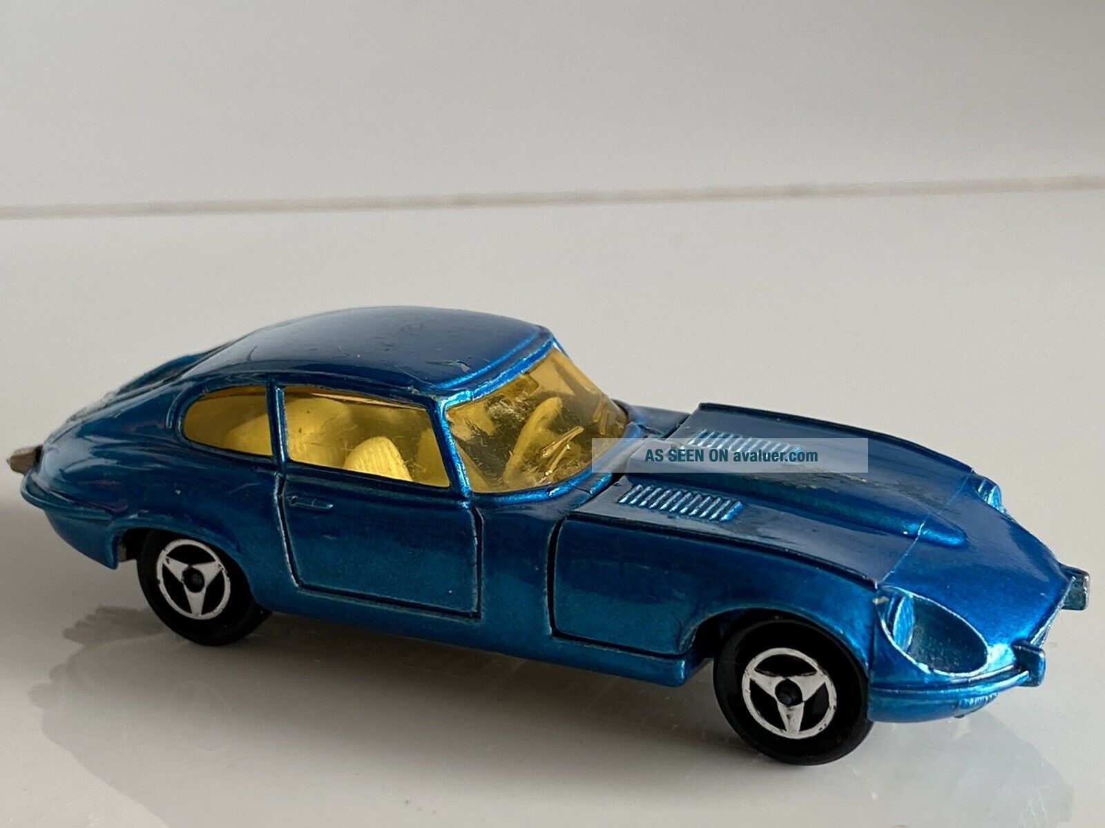 Majorette Immaculate Rare Jaguar E Type V12 Blue Classic Vintage Car ...