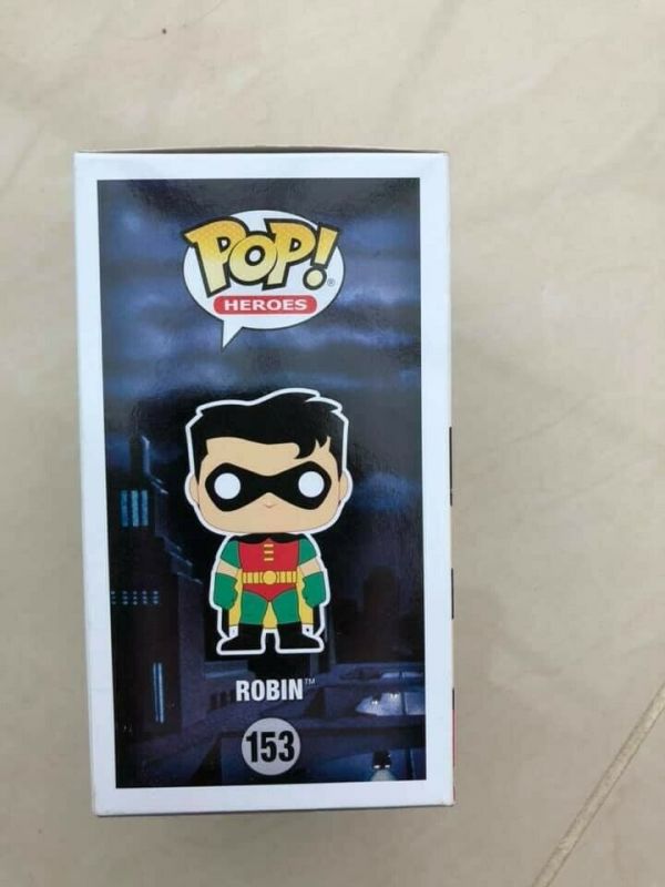 Funko Pop Heroes ROBIN 153 Batman The Animated Series Vinyl Figure ...
