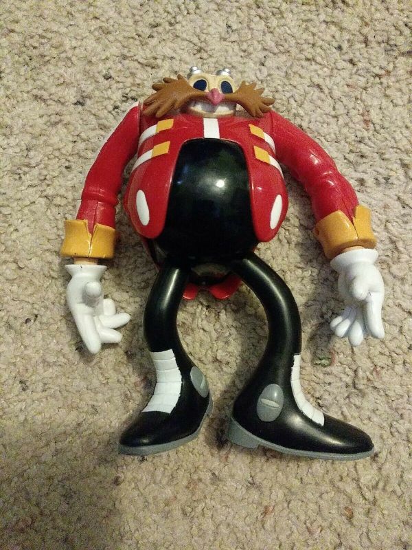 Toy Island Dr Eggman Robotnik Figure Sonic The Hedgehog SEGA Adventure ...