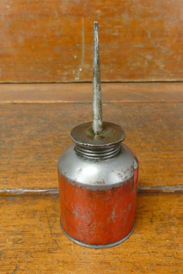 Vintage MIDLAND PRODUCTS Thumb Handy Oiler Metal Oil Can W/ Spout ...
