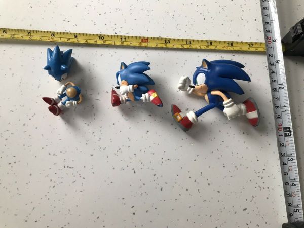 Sonic The Hedgehog Running Figures SEGA Jazwares Gaming Merchandise ...