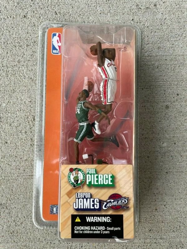 McFarlane NBA Lebron James And Paul Pierce Mini Action Figures 3 ...