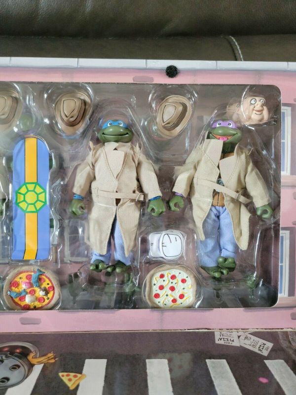 Neca Turtles In Disguise Tmnt Target Exclusive Ninja Turtles 4 Pack ...