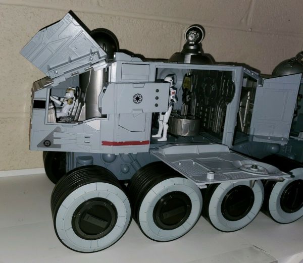 Star Wars The Clone Wars Turbo Tank Juggernaut Hasbro Vehicle Loaded ...