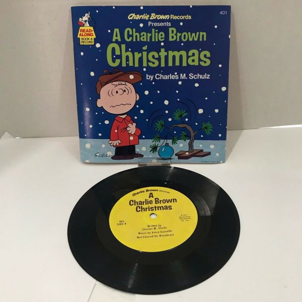A Charlie Brown Christmas LP Record 1977 With Full Color Read Along ...