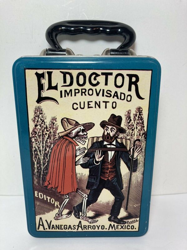 Vintage 1999 Accoutrements El Doctor Metal Tin Lunchbox El Testerazo ...