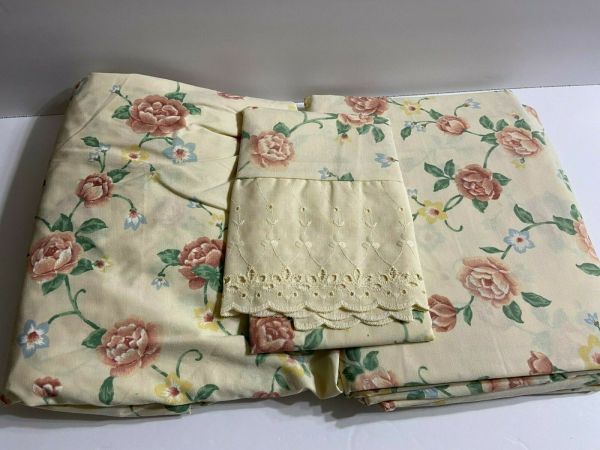 Vintage West Point Stevens Sheet Set - Twin Size - Flat, Fitted & 1 ...