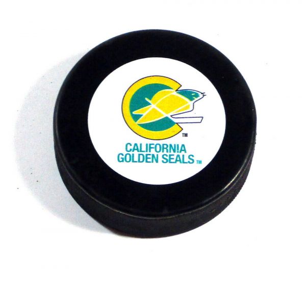 California Golden Seals Vintage Hockey Logo Official NHL Hockey Puck ...