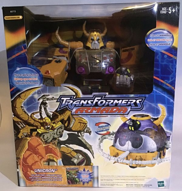 HASBRO 2003 TRANSFORMERS ARMADA UNICRON W/ DEAD END MINI CON | #57000708