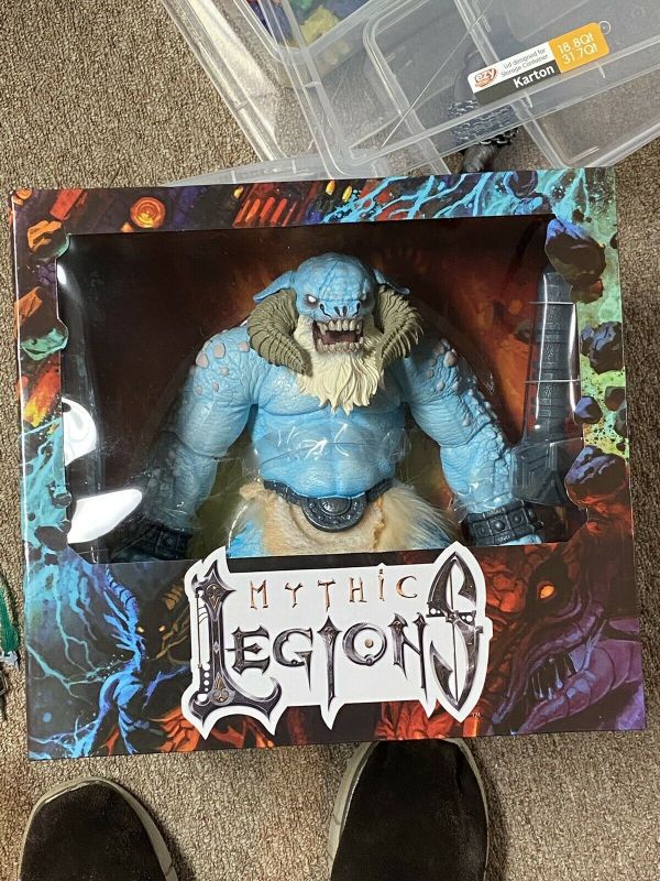 Mythic Legions Ice Troll Figure By Four Horsemen | #57013333