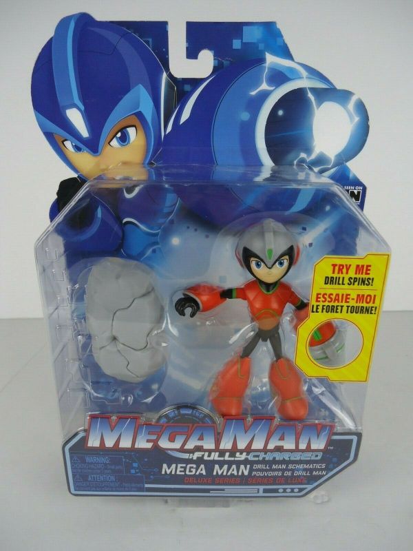 MEGA MAN FULLY CHARGED DELUXE SERIES MEGA MAN DRILL MAN SCHEMATICS ...