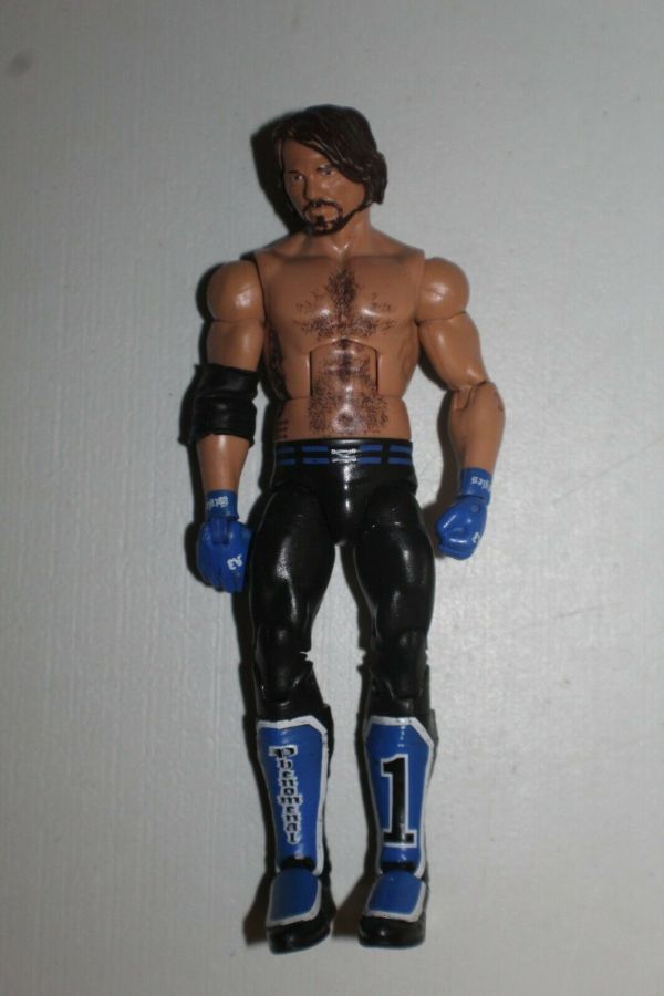 WWE Wrestling Mattel Elite Series 51 AJ Styles Action Figure Loose ...