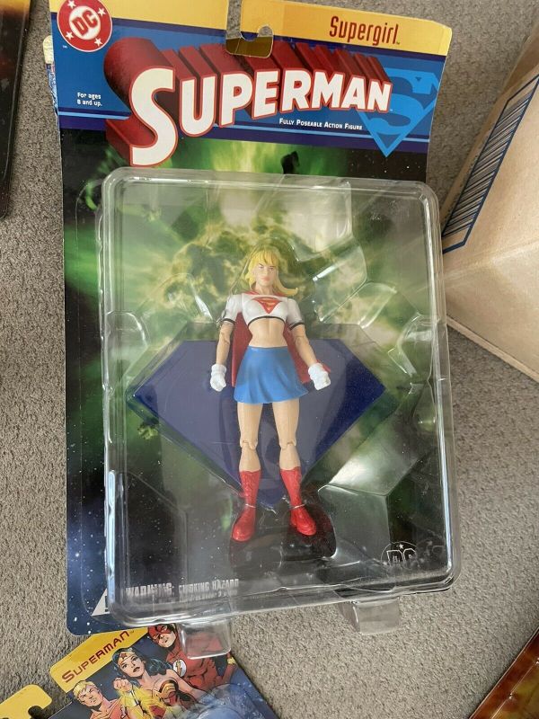DC Direct Superman Supergirl Fully Posable Action Figure | #57063179