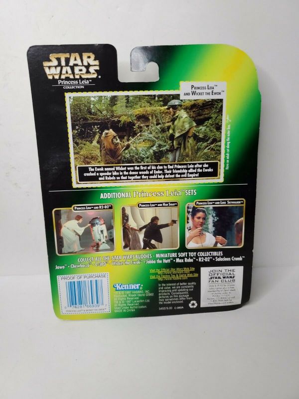 Kenner Princess Leia And Wicket The Ewok. 00 Action Figure | #57091605