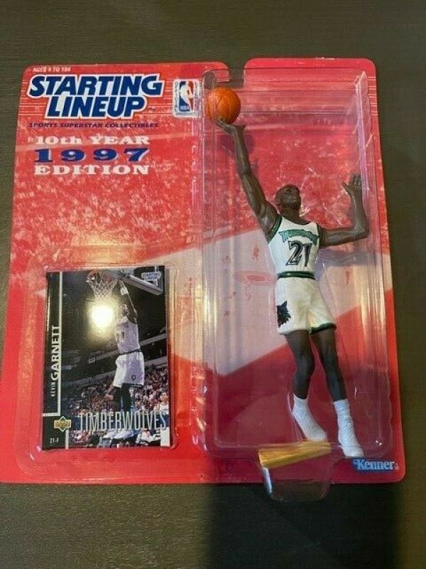 1997 KENNER STARTING LINEUP NBA KEVIN GARNETT | #57152627