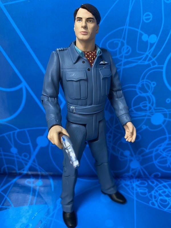 DOCTOR WHO COMPANION FIGURE - CAPTAIN JACK HARKNESS In RAF UNIFORM With ...