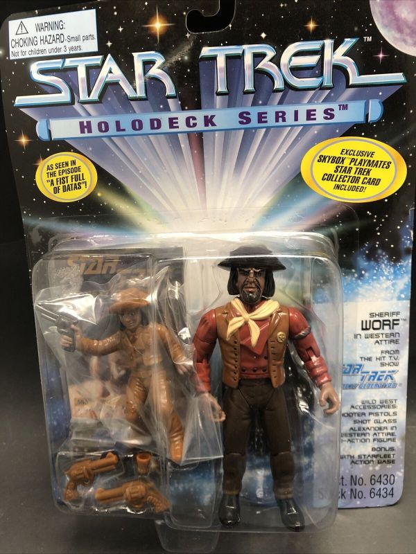 Star Trek Next Generation Sheriff Worf Alexander Action Figure ...